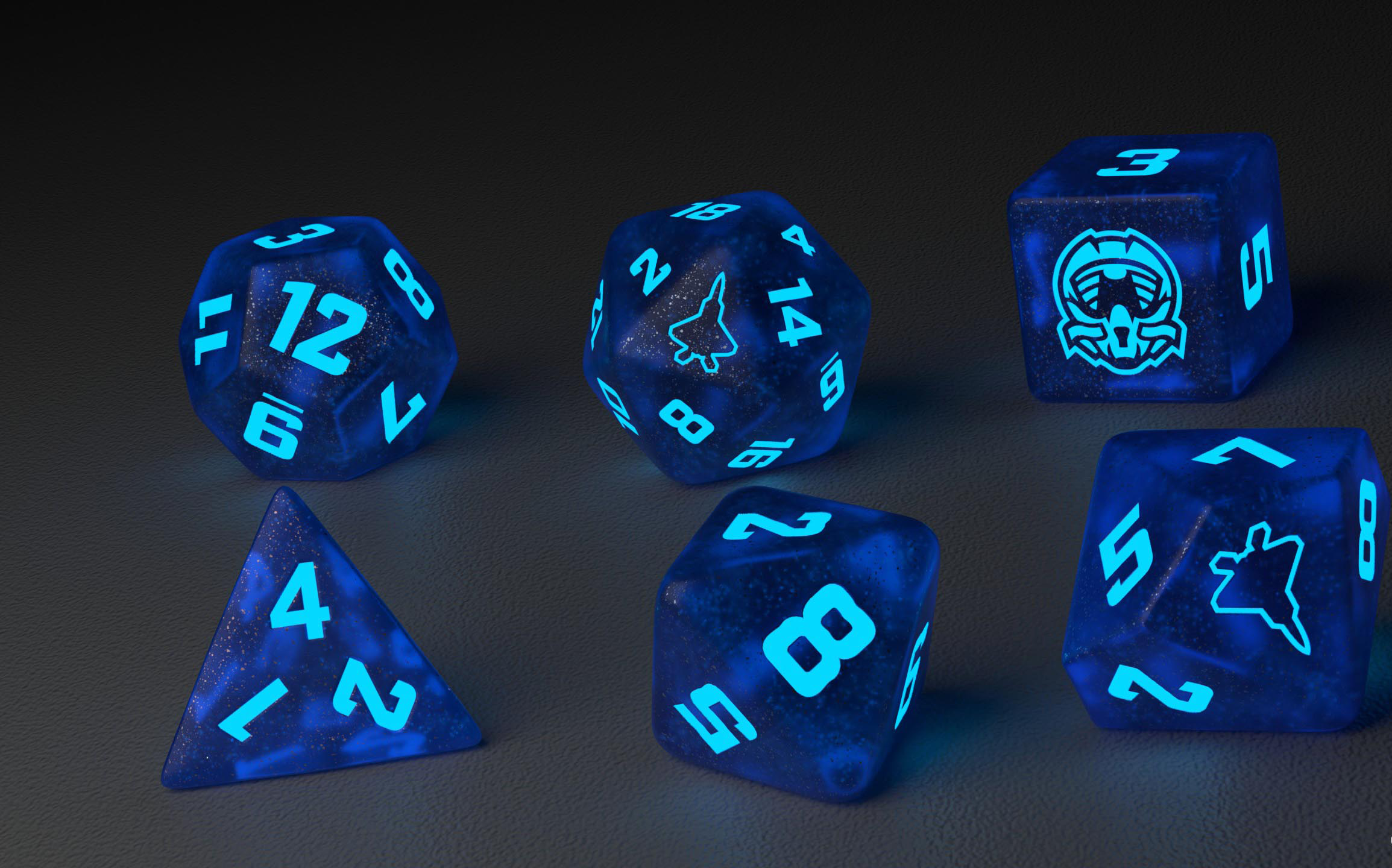 AFG Custom Dice Set – Air Force Gaming Store